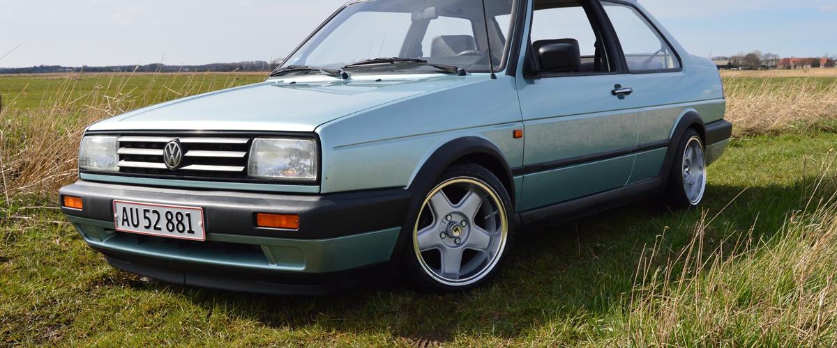 VW Jetta Mk2 Coupe - 1990 - Bilen står 99% rustfri. Intet...