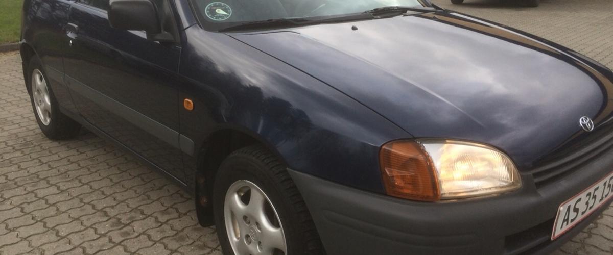 Toyota Starlet EP91 1.3 - 1998 - Fuld servicebog. 1 ejer!