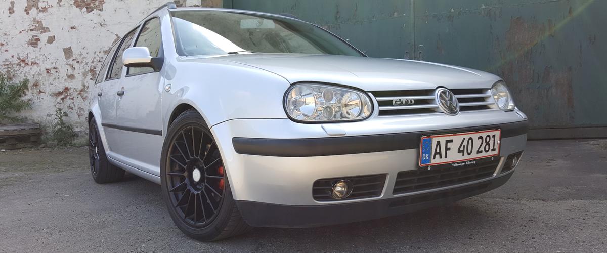 VW Golf IV GTD Variant - 2001 - Perfekt pendler/familie bil ...