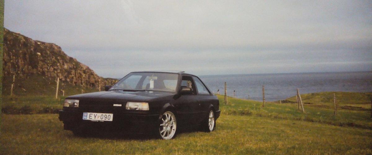 Nissan Bluebird Coupé Turbo SR - 1986 - UNDSKYLD DEN DÅRLIGE BILLED K...