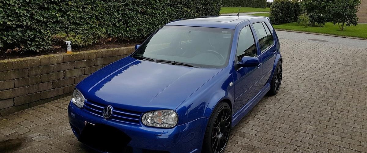VW Golf 4 r32 4 motion hgp bi-turbo - 2004 - Drikker kun vpower Sparker ...