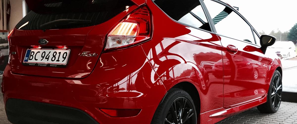 Ford Fiesta Red edition - 2016 - Sjov lille hurtig 3 cylindere...