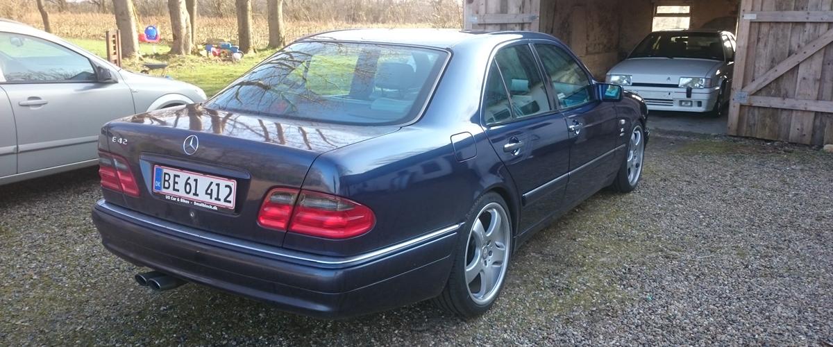 Mercedes Benz E420 w210 - 1996 - Det er min første mercedes og...