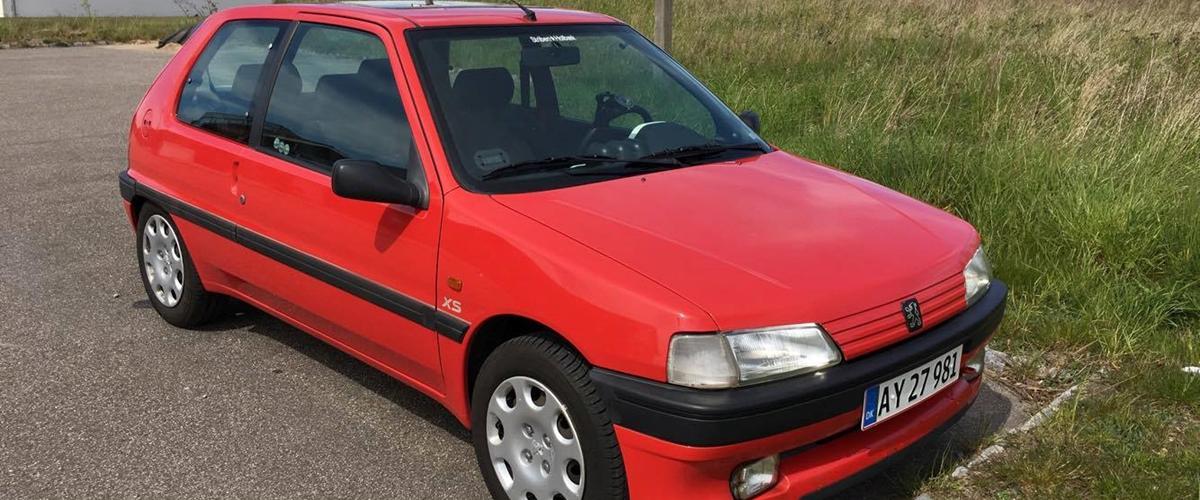 Peugeot 106 xs - 1994 - En solid standart bil, der er...