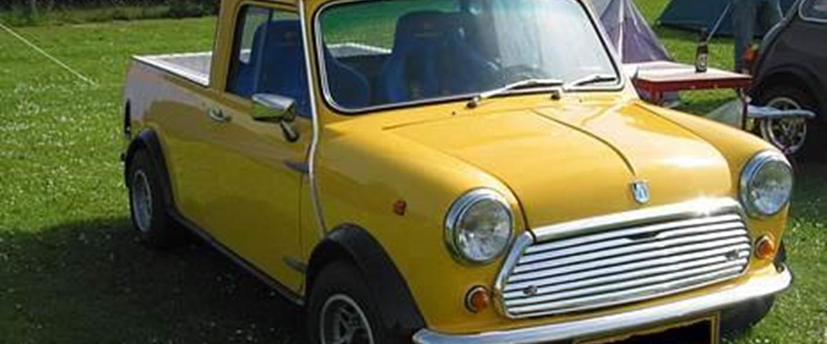 Mini Cooper S Pick-up - 1968 - Veteranbil. Synes kun hvert 8...
