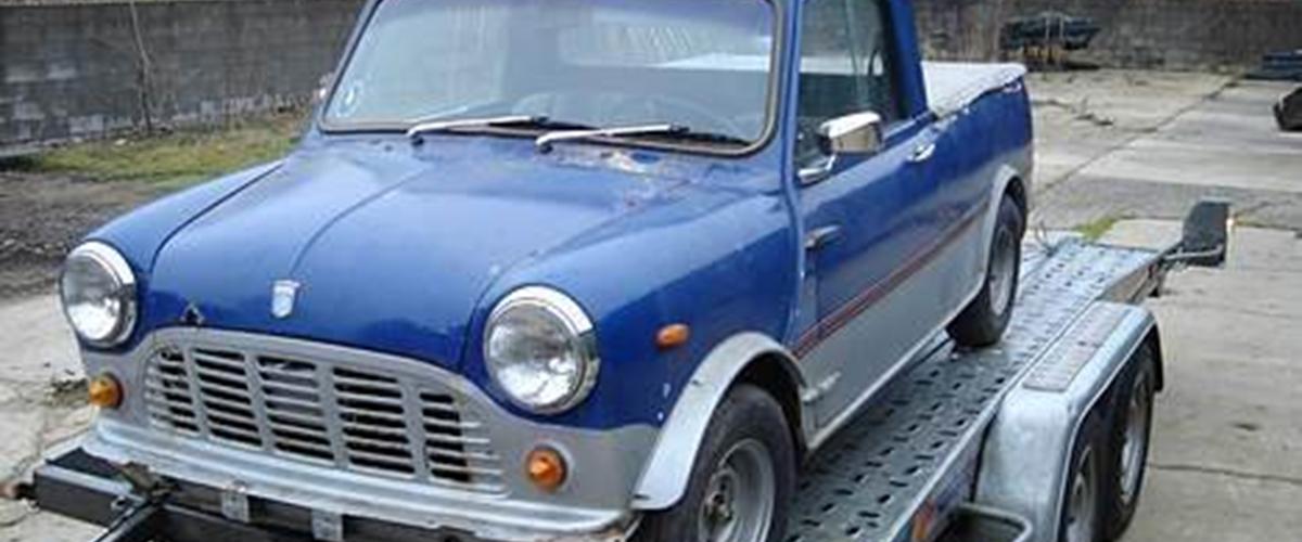 Mini mascot pickup - 1977 - Bilen er under opbygning og s...