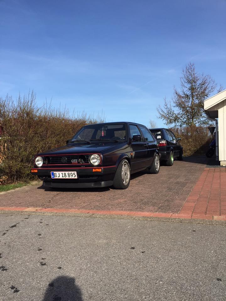 VW golf 2 gti 16v. - Billeder af biler - Uploaded af jan nielsen