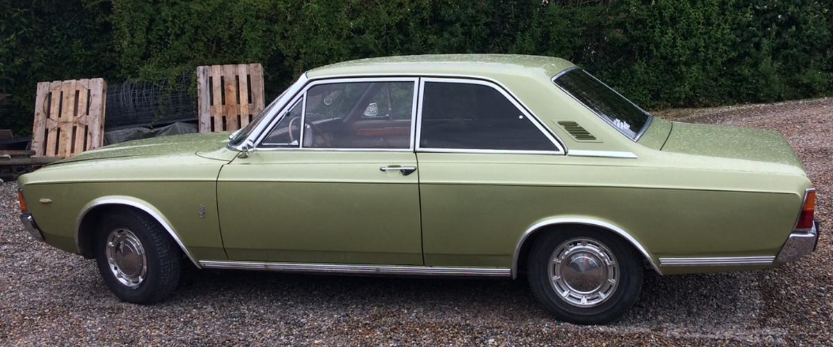 Ford 20 M XL 2300 V6 P7 B 20M P7B 2,3 - 1971 - Eftermonteret 3 stk 3 ...