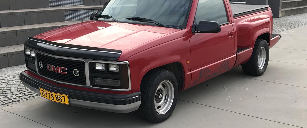 GMC SIERRA - 5.7 V8 - STEPSIDE - 1989 - En rigtig amerikaner vogn som...
