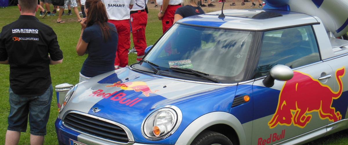 Mini one Pick-up tidliger Red Bull reklame bil - 2010 - jeg har det ...