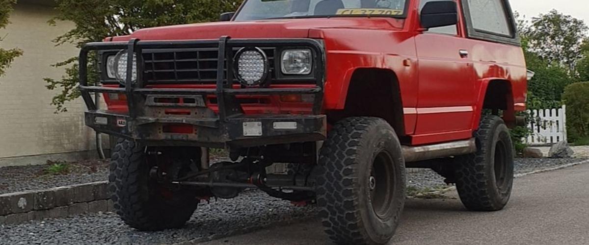 Nissan Patrol 160 - 1986 - Der vil løbene komme flere bi...