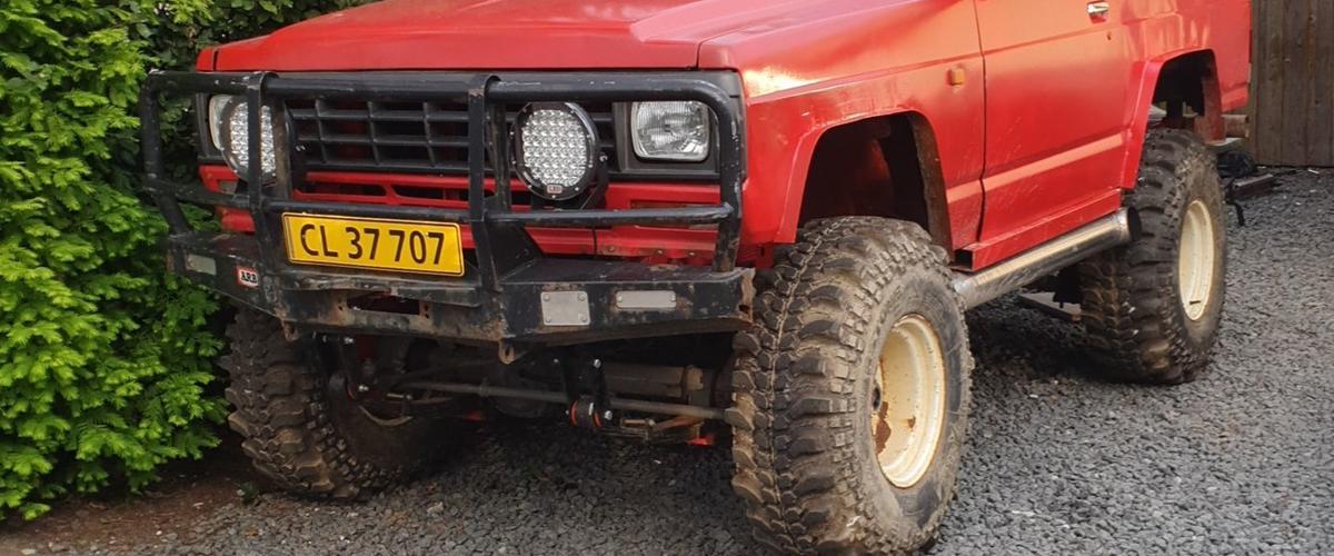 Nissan Patrol 160 - 1986 - Der vil løbene komme flere bi...