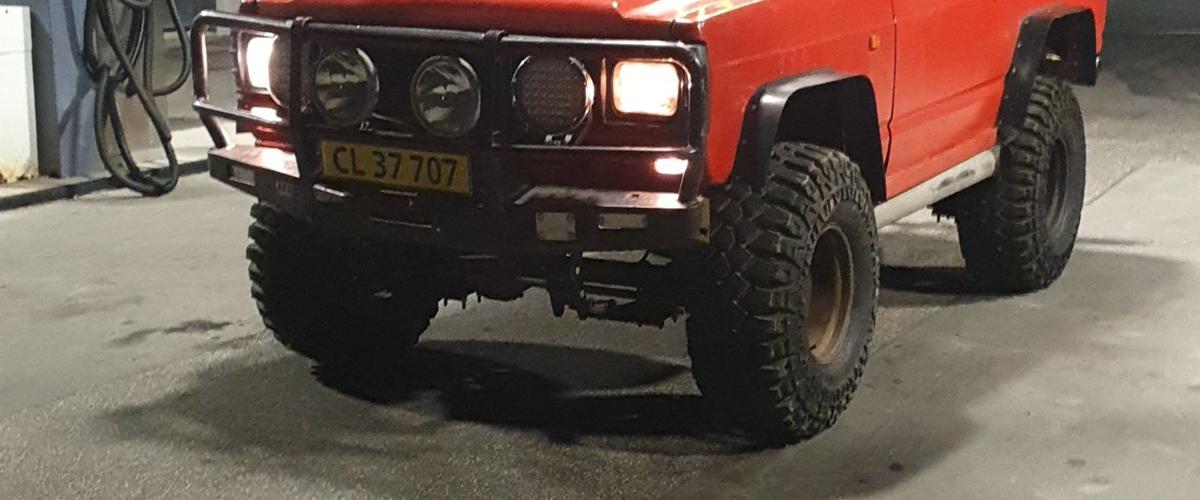 Nissan Patrol 160 - 1986 - Der vil løbene komme flere bi...