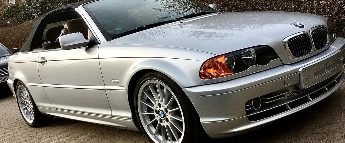 BMW E46 330ci Cabriolet - 2001 - Første billede er med sænknin...
