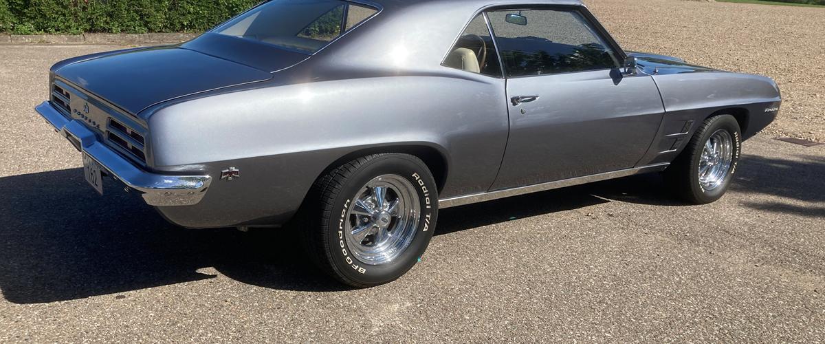 Pontiac Firebird 350 5.7 V8 - 1969 - Fin birdy der er hentet hjem ...