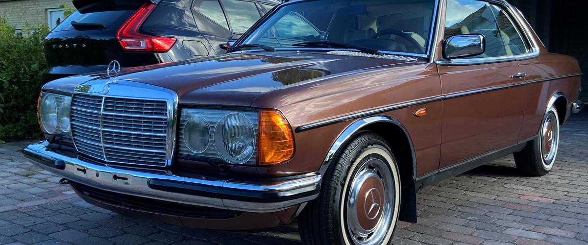 Mercedes Benz C123 280 CE - 1978 - Bilen er fuldstændig gennemgå...