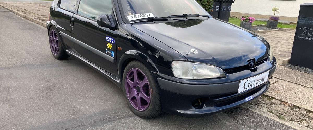Peugeot 106 16V GTI - BANEBIL - 1997 - Tag godt imod en lille Gti'er...