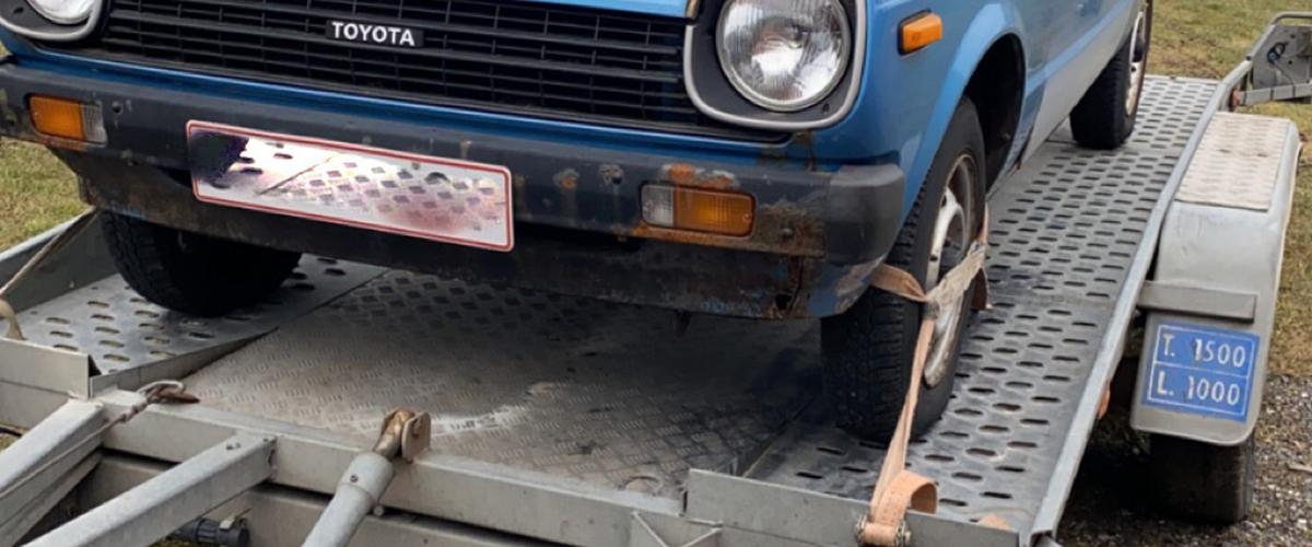 Toyota Starlet kp60 (projekt) - 1980 - Er dansk født fra ny, er solg...