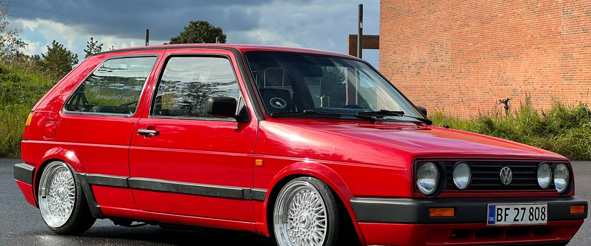 VW Golf 2 - 1.6 benzin - 1990 - Byd den meget gerne velkommen...