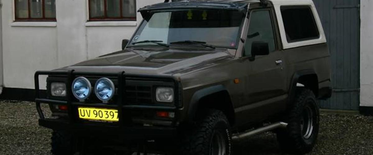 Nissan patrol 3,3 TD Solgt - 1987 - Det er en livsstil at eje en ...