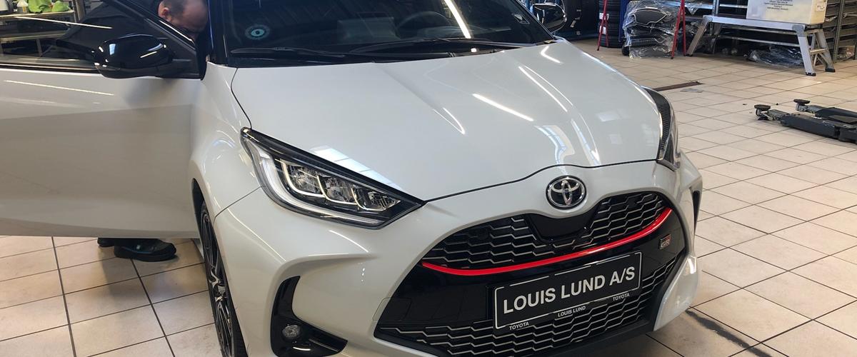 Toyota Yaris GR Sport MXP210 - 2023 - Bilen købte vi i April 2024 s...