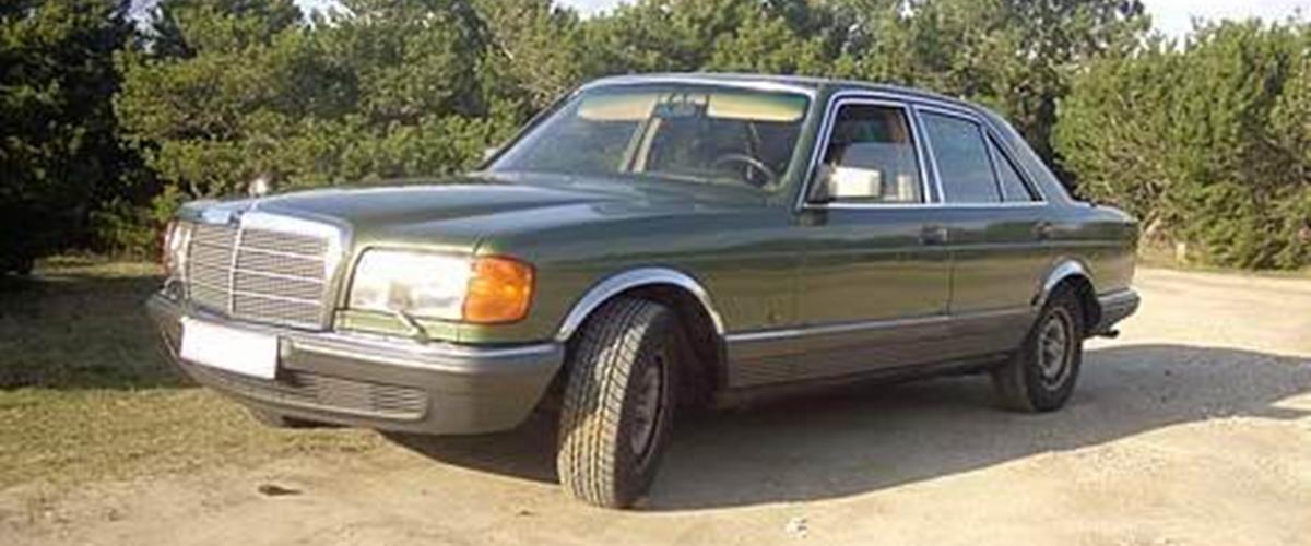 Mercedes Benz 380 SE - 1980 - Bilen stå som ny og har stået...