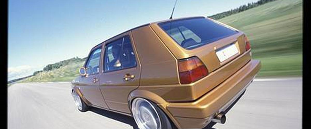 VW Golf 2 16v Turbo - 1985 - Bilen er opprinnelig en 1,3c....