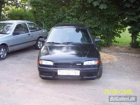 Mazda 323 bg turbo SOLGT - Billeder af biler - Uploaded af Klaus L
