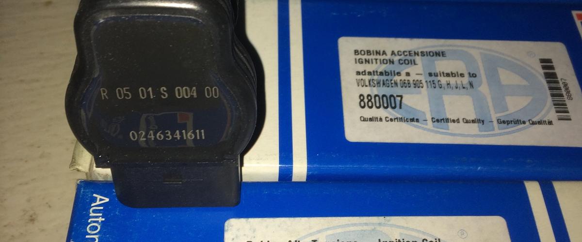 VAG tændspoler - kr. 1500 - brugte reservedele