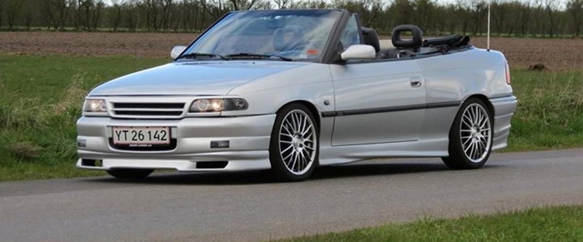 Opel Astra Cabriolet 2,5 V6 Bertone - kr. 44999 - brugte biler