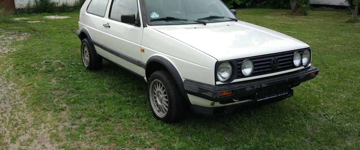 VW Golf 1,8 Syncro 3-dørs - kr. 20000 - brugte biler