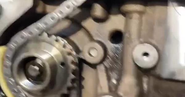 Mercedes E220 OE654.920 Timing chain replacement - Tuningprojekter ...