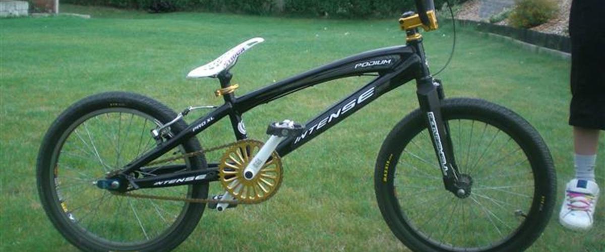 Intense podium XL 09 - BMX Race - nye greb og nye fælge kommer ...