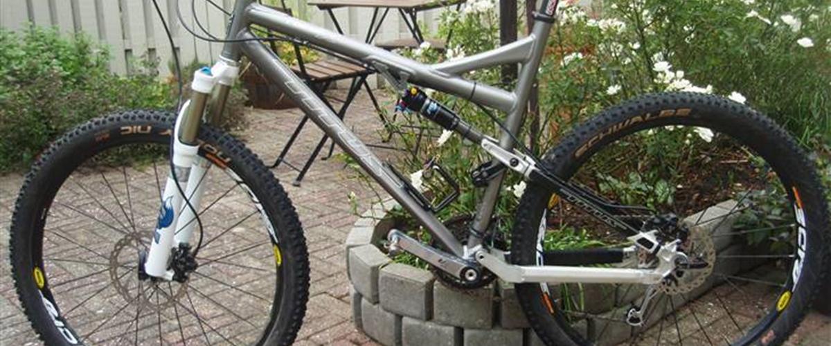 Titus Titus racer X Ti - Mountain - Hjemmebygget. Titus er et ame...