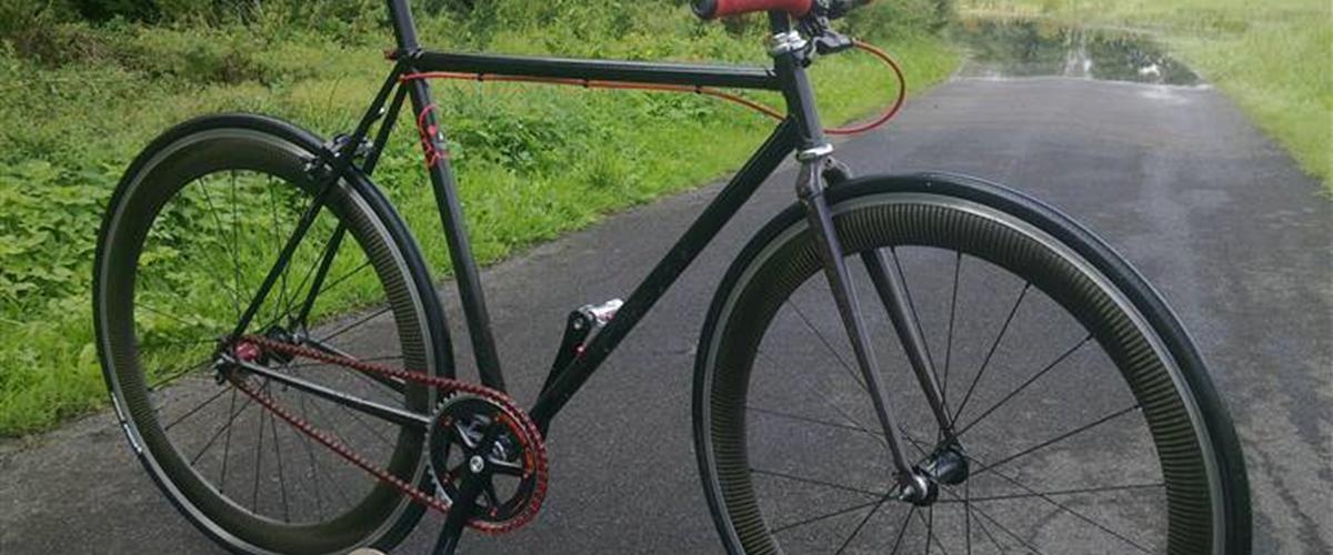 Jensen singlespeed - Racer - hverdags-cykel som jeg bruger...