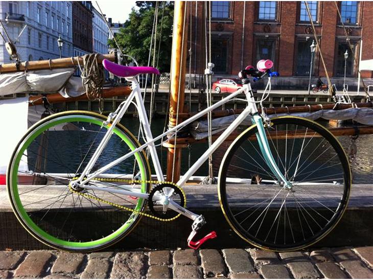 Centurion semi-fix - Fixie - byget den til min kæreste som...