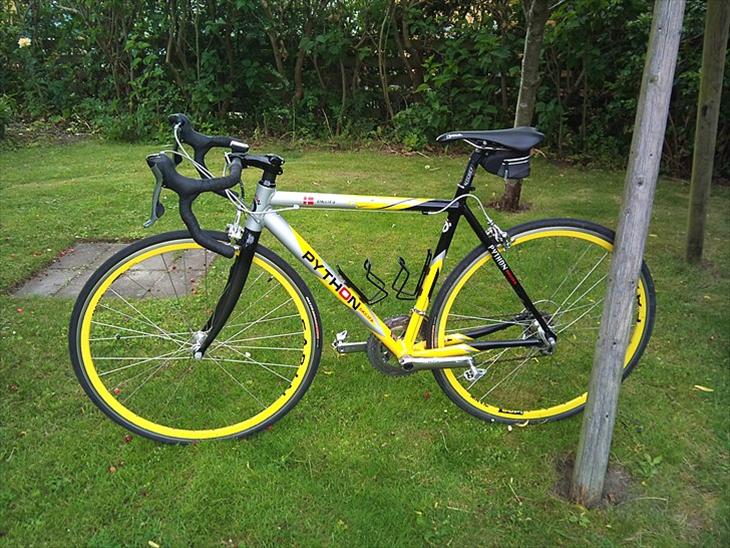 Python DK03FA - Racer - Nyt cykel købt den igår den 3...
