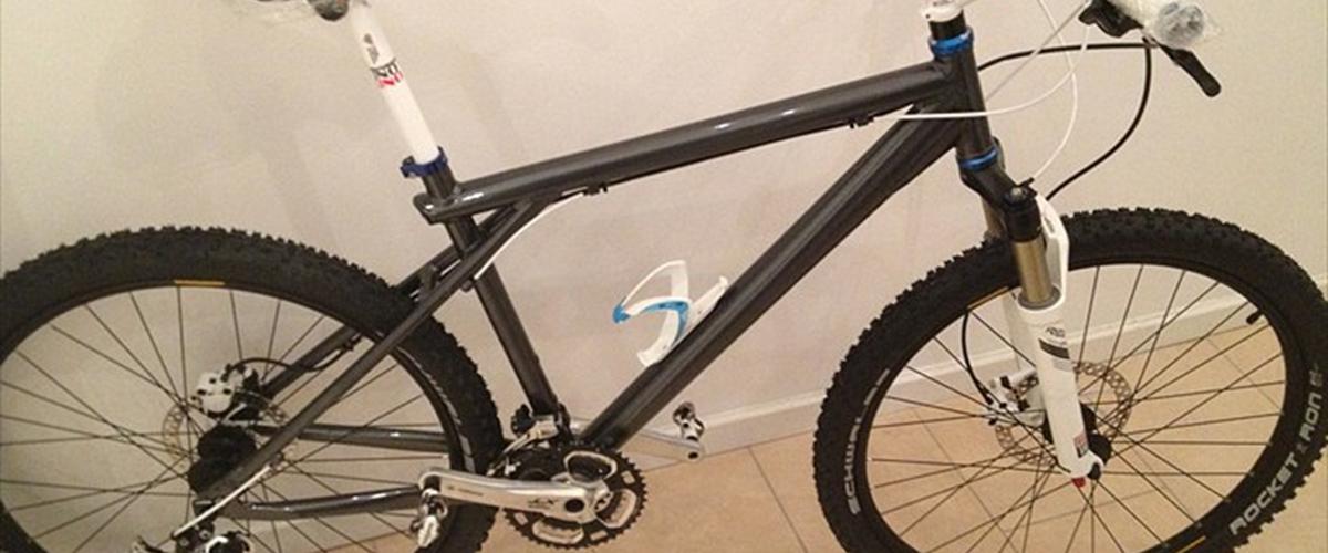 GT Outpost "custom" - Mountain - efter at ha bygget den lyserø...