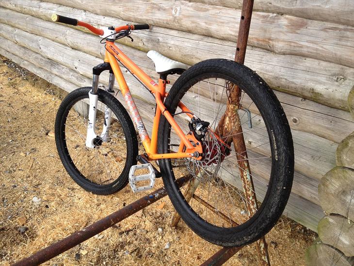 Specialized P2 Cr-mo 26'' - Dirtjump - Der er godt nok nogle ridser ...