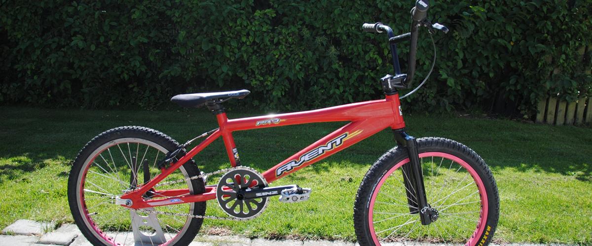 Avent Pro XXXL - BMX Race - Rammen var smadret i krankbok...