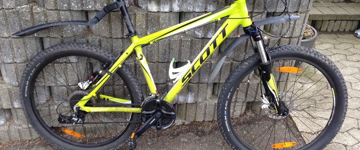 Scott Aspect 40 - Mountain - Min første cykel efter er årt...