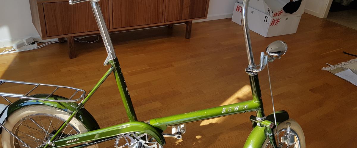 Raleigh Rsw16, mk2 - City - British racing green. Signed...