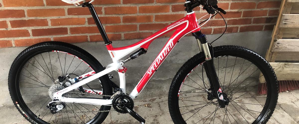 Specialized Epic FSR Comp - kr. 9500 - brugte cykler