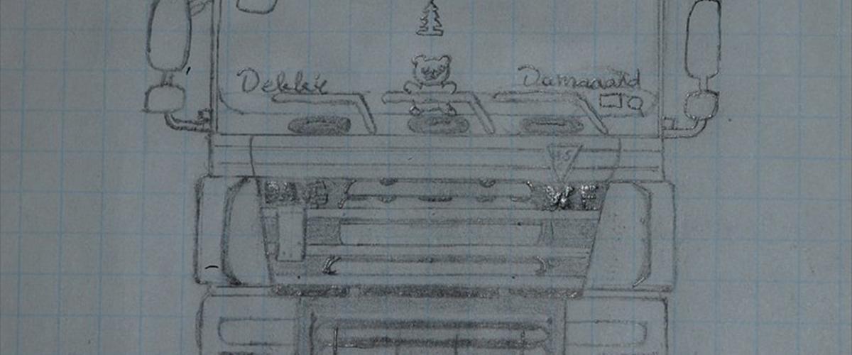 tegning af lastbil - Tegninger - Uploadet af Ina S