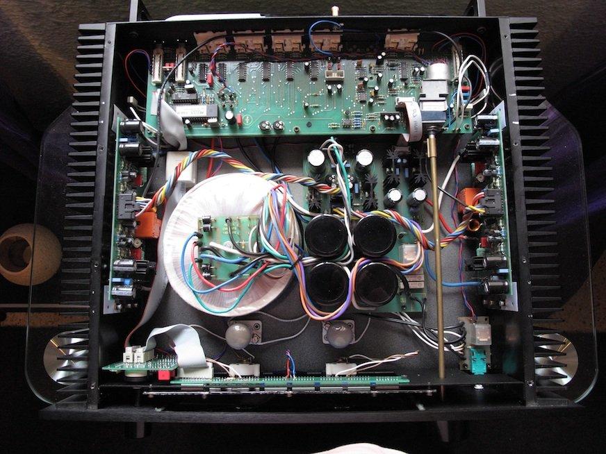 Restek Challenger integreret forstærker MOD ! - Diverse hifi - Fotos ...