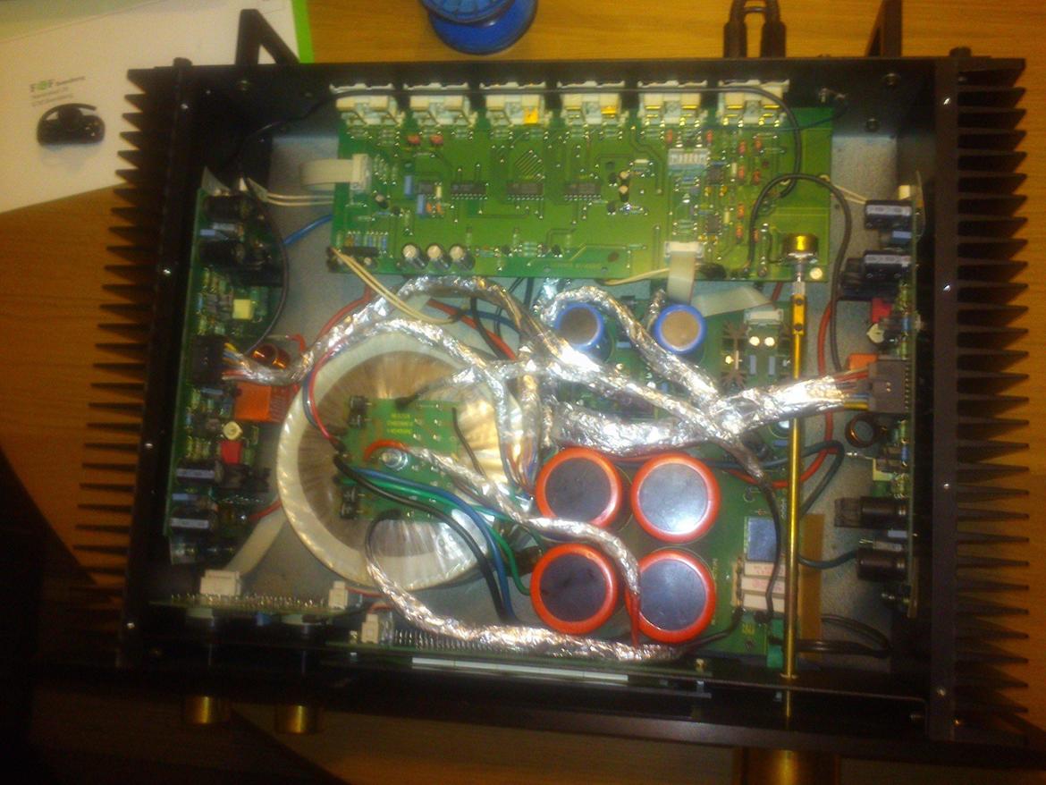 Restek Challenger integreret forstærker MOD ! - Diverse hifi - Fotos ...