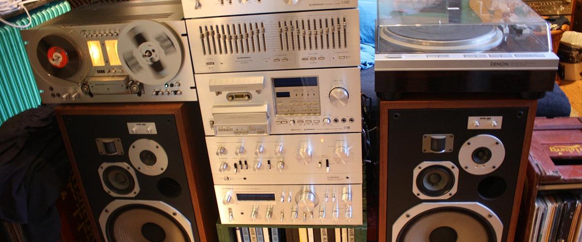 Musikanlæg Pioneer silver rack - 25000 - No