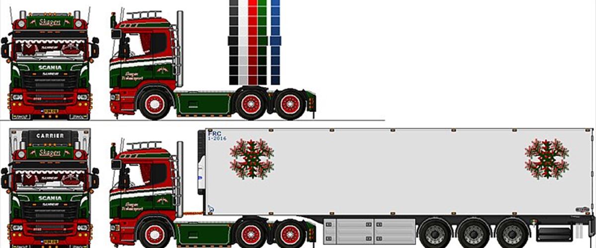 Daniel Bagger's tegninger - Diverse lastbil - Uploadet af Daniel Bagger