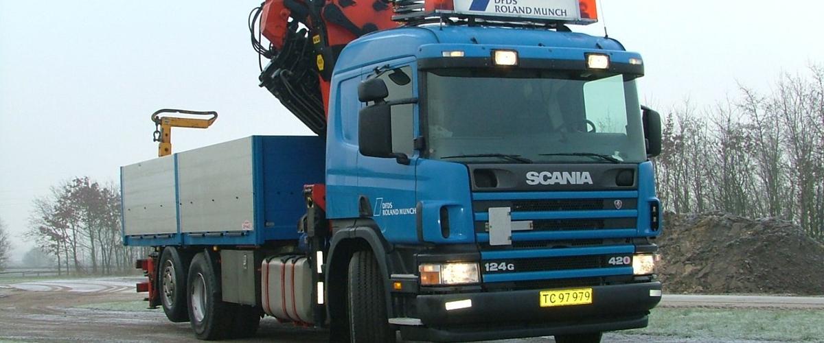 Scania 124 420 HPI - - da jeg havde bilen kørte den ...