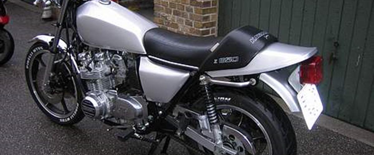 Kawasaki SR 650 - 1979 - Et rigtig far og søn projekt ...